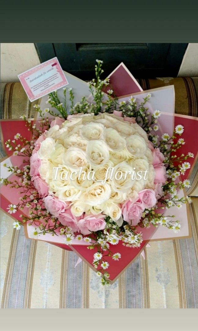 Buket bunga mawar asli cimahi bandung, Perkebunan di Carousell