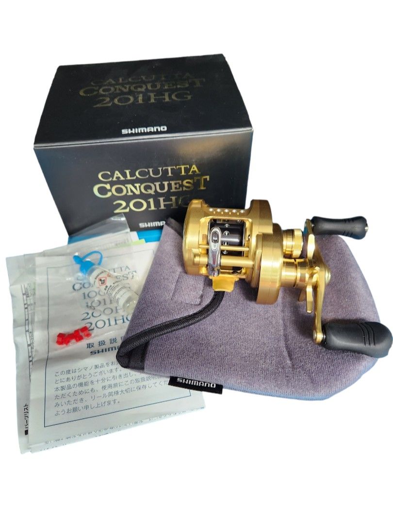 15 Calcutta Conquest 201hg, Sports Equipment, Fishing on Carousell