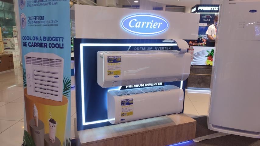 CARRIER SPLIT TYPE INVERTER AIRCON, TV & Home Appliances, Air ...