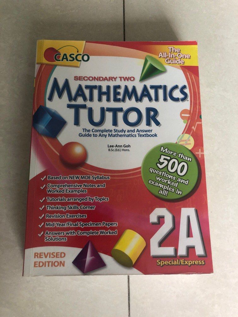 Casco Mathematics Tutor 2A, Hobbies & Toys, Books & Magazines ...