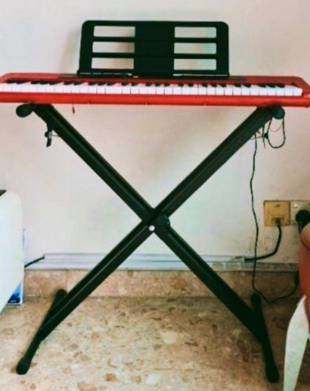 Casio Keyboard Piano Casiotone CT-S200 with bench and keyboard x stand ...