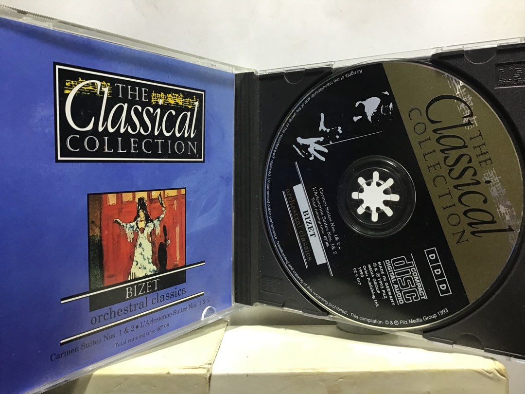 CD Classical Collection - Bizet OOP ORIGINAL PRESS Anubis, Hobbies ...