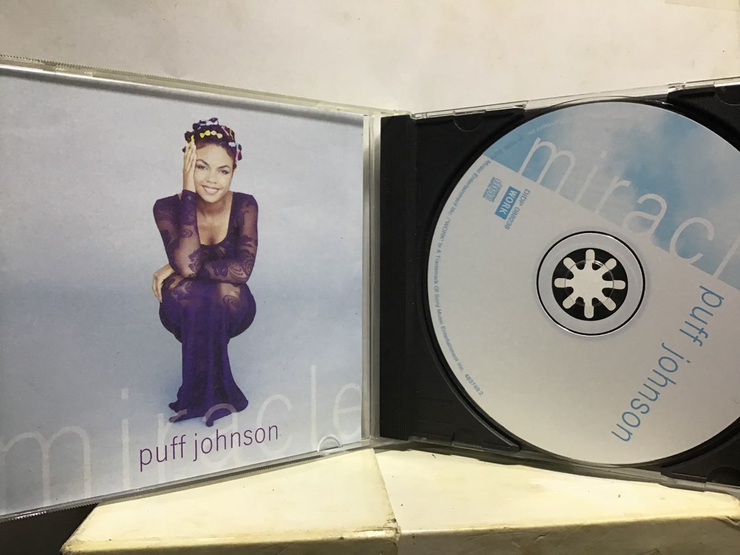 CD Puff Johnson a Miracle OOP ORIGINAL PRESS Anubis 90s Pop, Hobbies ...