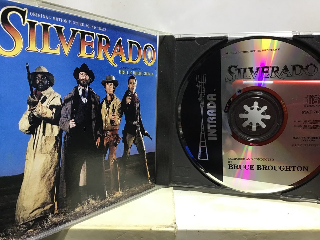 CD Silverado OST OOP USA US 1992 ORIGINAL PRESS Anubis 90s Soundtrack ...