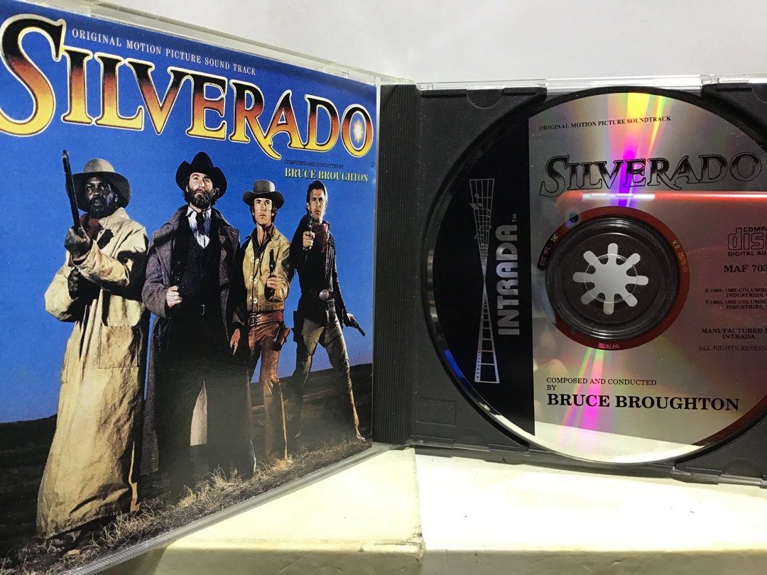 CD Silverado OST OOP USA US 1992 ORIGINAL PRESS Anubis 90s Soundtrack ...