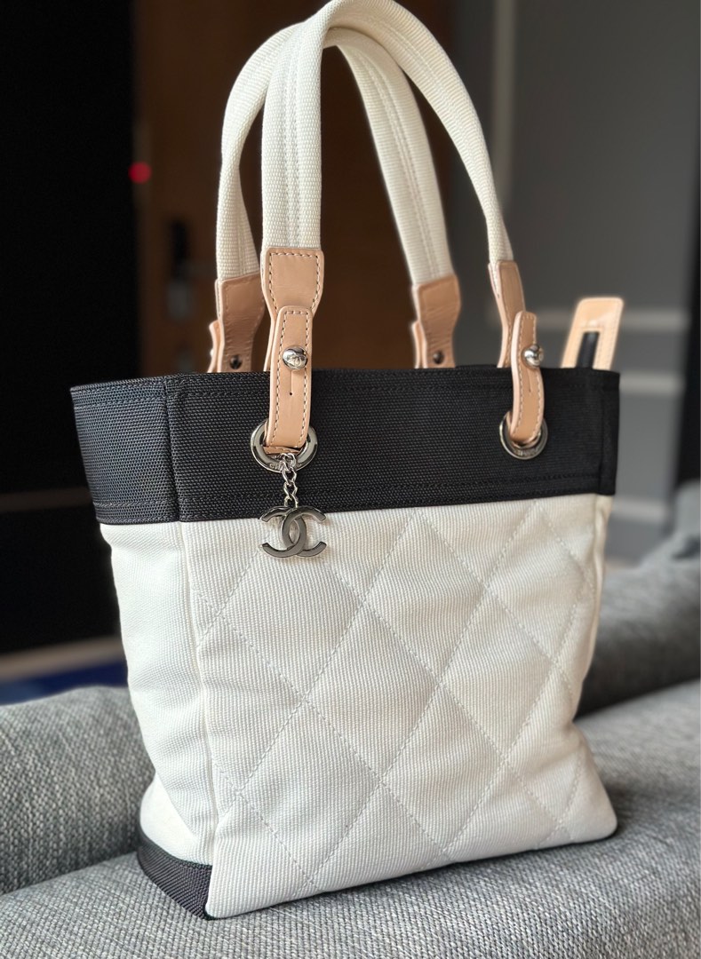 Chanel Biarritz tote, Luxury, Bags & Wallets on Carousell