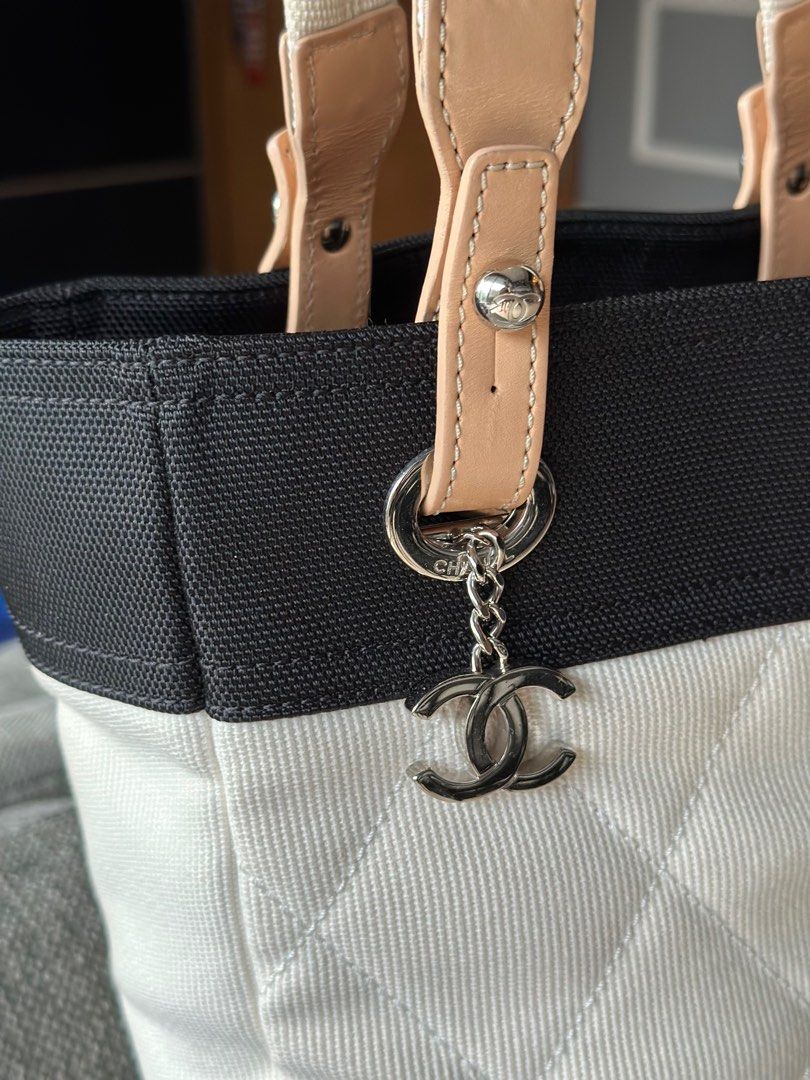Chanel Biarritz tote, Luxury, Bags & Wallets on Carousell