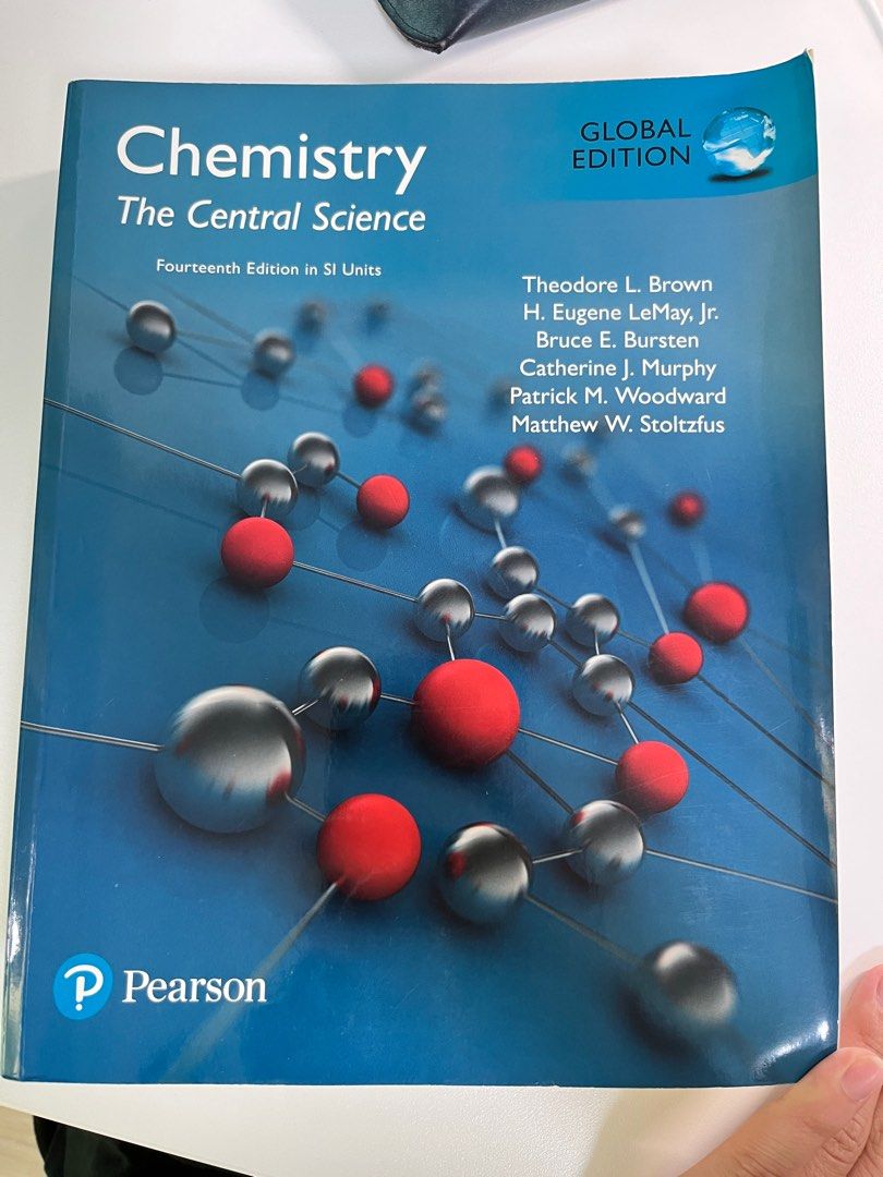 Chemistry the central science pearson, 書籍、休閒與玩具, 書本及雜誌, 教科書、參考書在旋轉拍賣