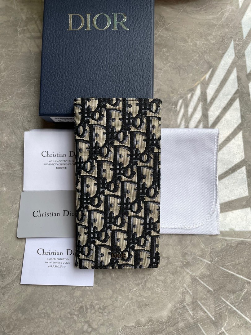 CHRISTIAN DIOR VERTICAL LONG WALLET, Luxury, Accessories on Carousell