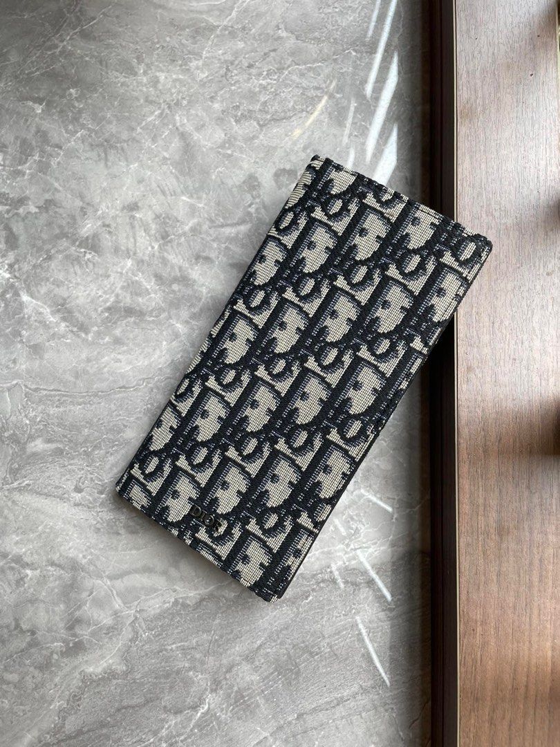 CHRISTIAN DIOR VERTICAL LONG WALLET, Luxury, Accessories on Carousell