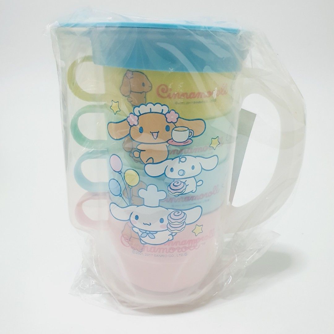 Cinnamoroll Cup Pitcher Set, Hobbies & Toys, Memorabilia & Collectibles ...