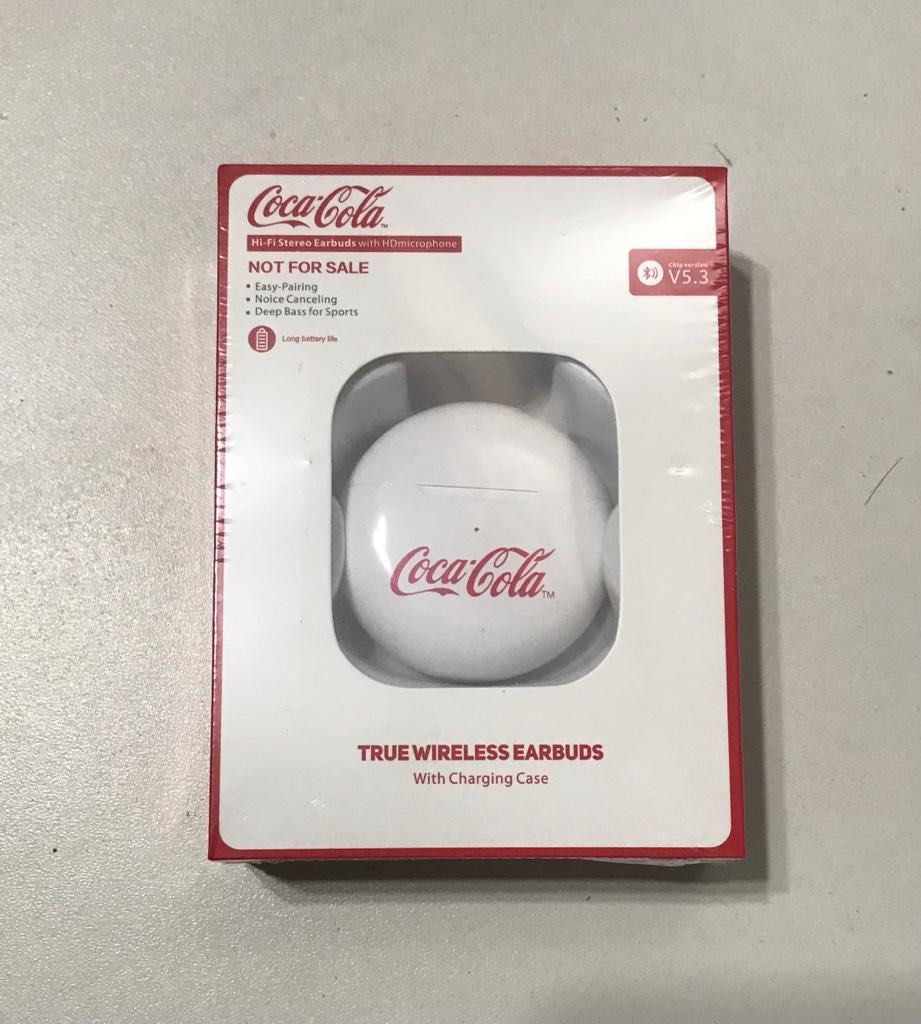 Coca Cola true wireless earbuds, Audio, Earphones on Carousell