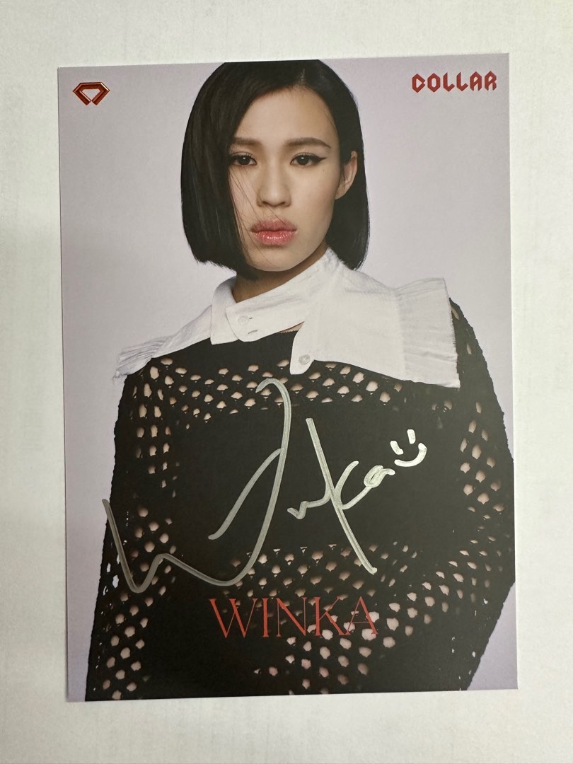 「全新」Collar 出道親筆簽名相卡 Day Ivyso Candy SoChing Marf Gao sumling winka ViuTV 全民造星, 興趣及遊戲, 收藏品及紀念品 ...