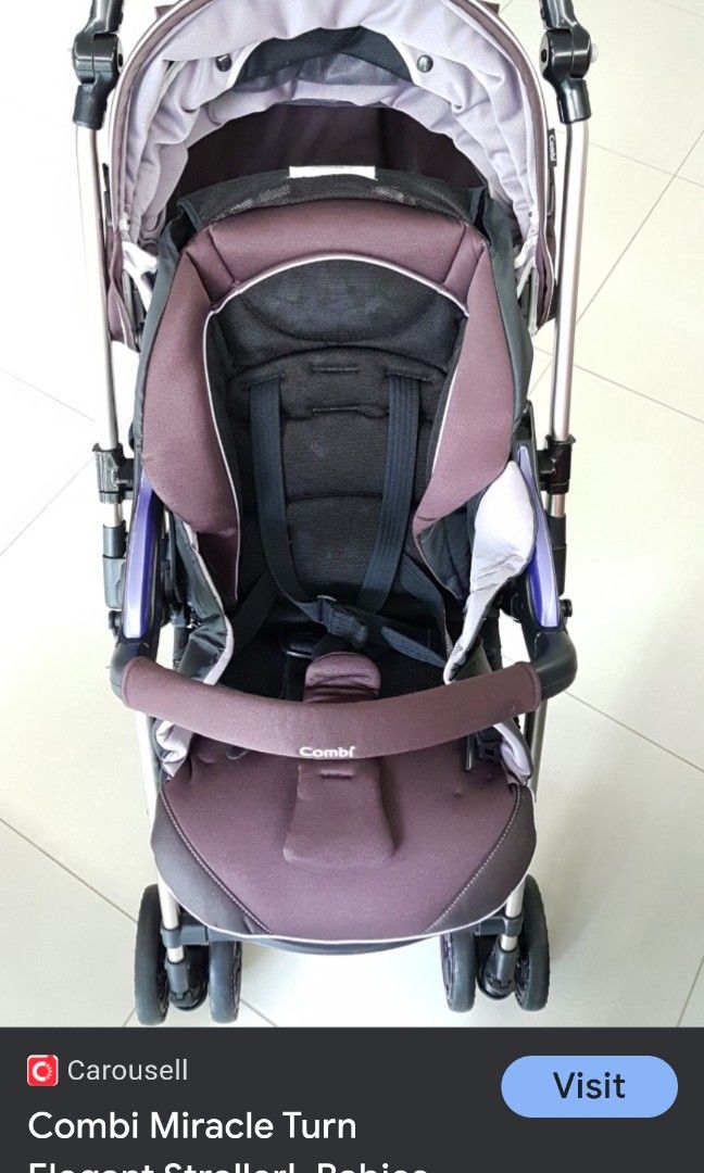 Combi Stroller - Purple, Babies & Kids, Going Out, Strollers on Carousell