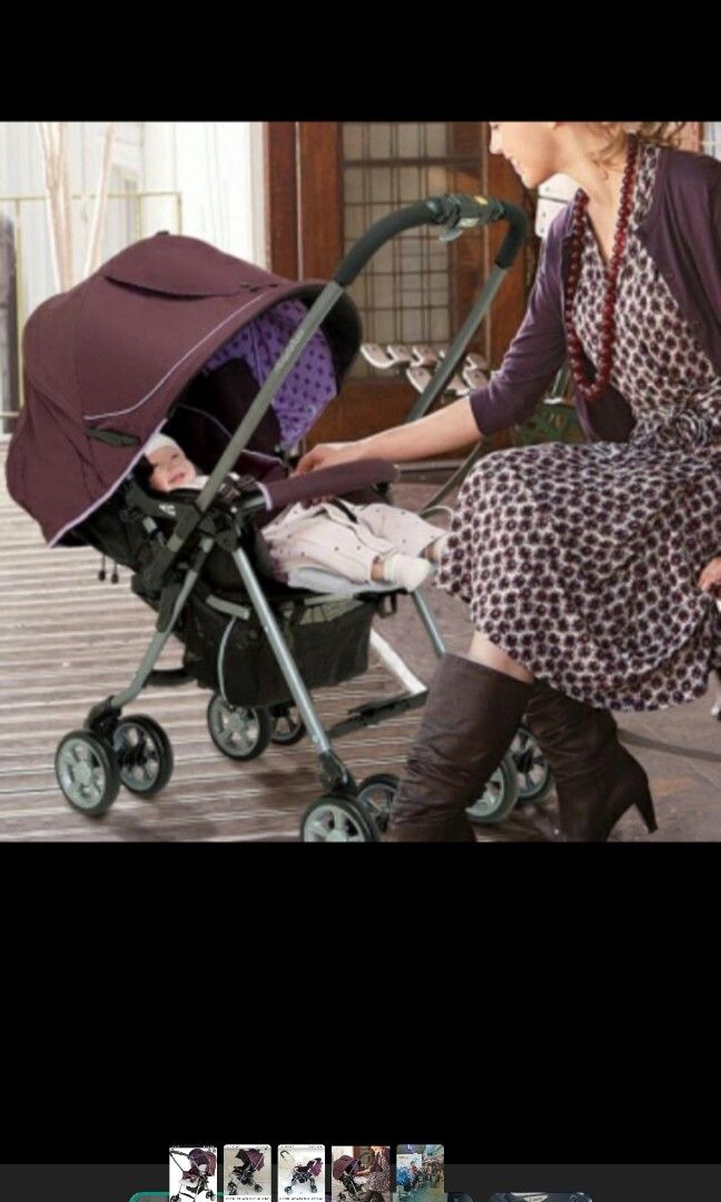 Combi Stroller - Purple, Babies & Kids, Going Out, Strollers on Carousell
