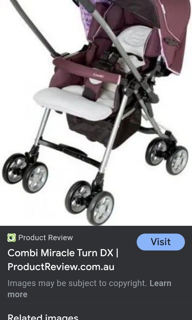 Combi Stroller - Purple, Babies & Kids, Going Out, Strollers on Carousell