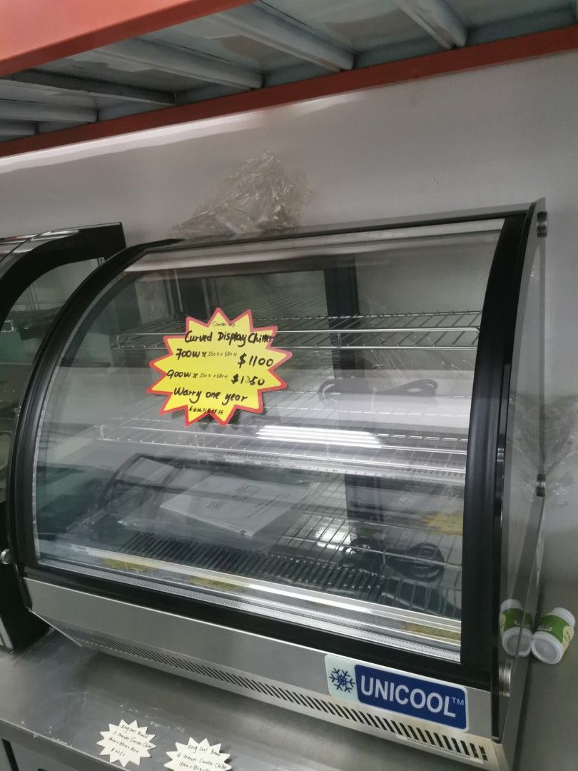 Counter top display Chiller (Curved one), TV & Home Appliances, Kitchen ...