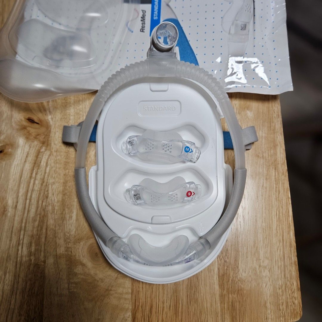 CPAP Resmed Airfit N30i Standard Nasal Mask, Health & Nutrition ...
