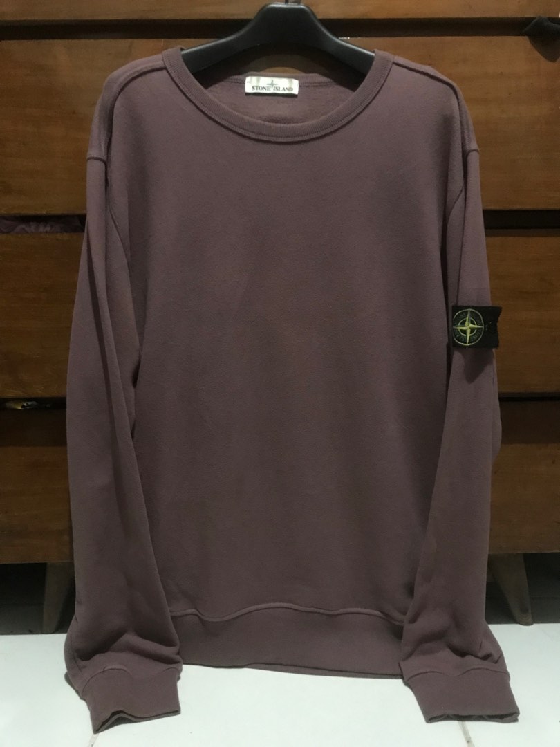 Crewneck Stone Island CLG TIDAK TEMBUS, Fesyen Pria, Pakaian , Baju ...