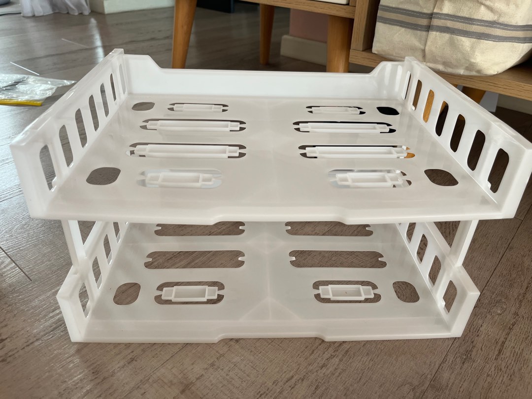 Daiso document rack, Furniture & Home Living, Home Improvement ...