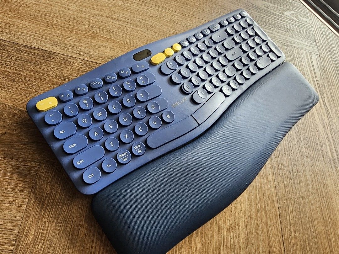 DELUX Bluetooth Keyboard, Computers & Tech, Parts & Accessories ...