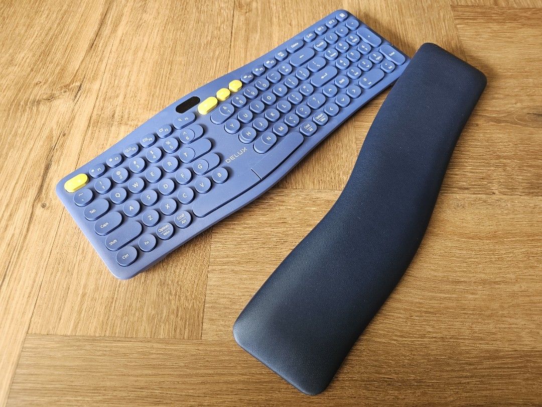 DELUX Bluetooth Keyboard, Computers & Tech, Parts & Accessories ...