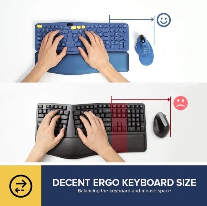 DELUX Bluetooth Keyboard, Computers & Tech, Parts & Accessories ...