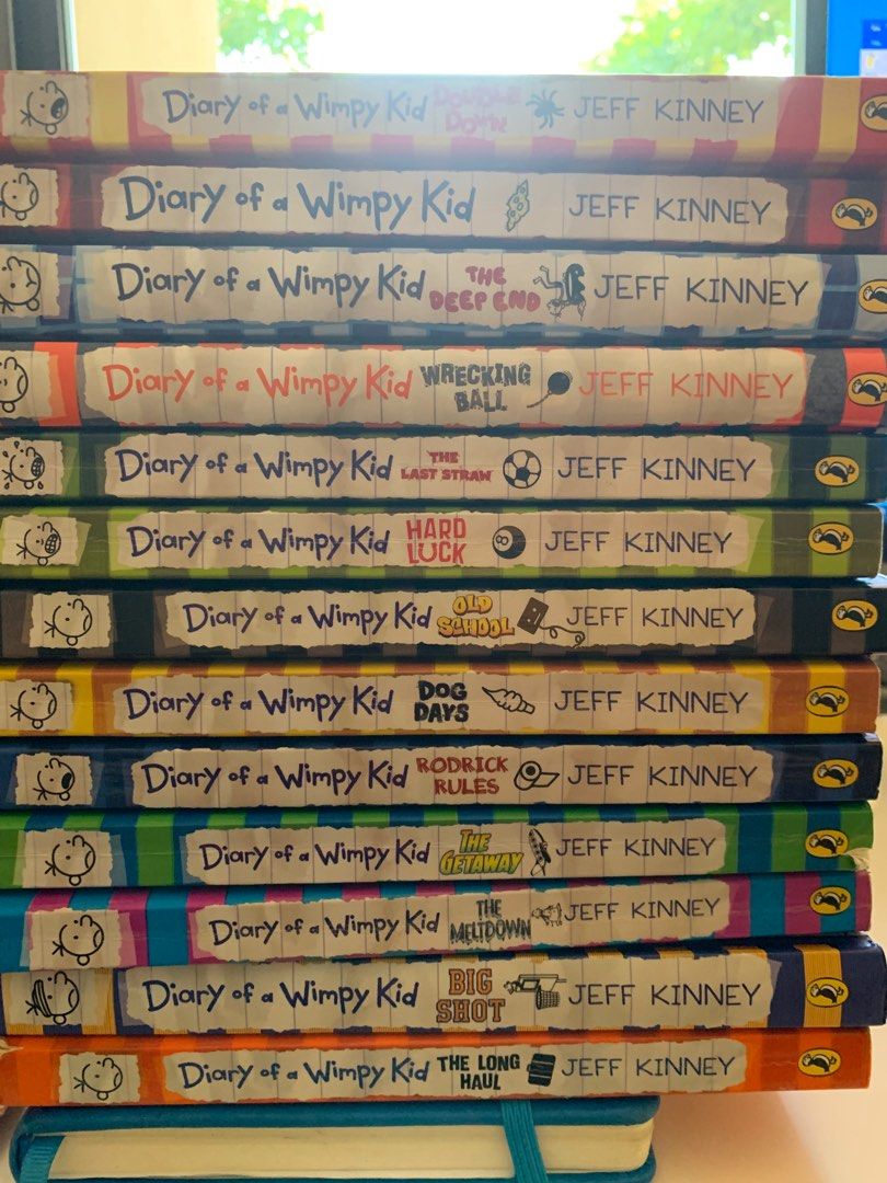 Diary of a wimpy kids books, Hobbies & Toys, Books & Magazines ...