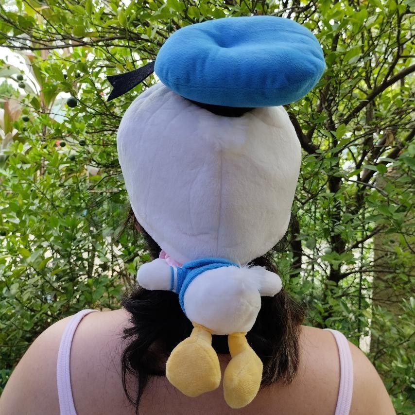 DISNEY Donald Duck Plush Hat Headress, Hobbies & Toys, Toys & Games on ...