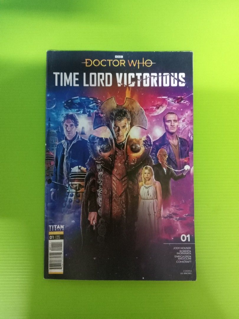 Doctor Who: Time Lord Victorious #1 ( Lee Binding - Cover Art ) Titan ...