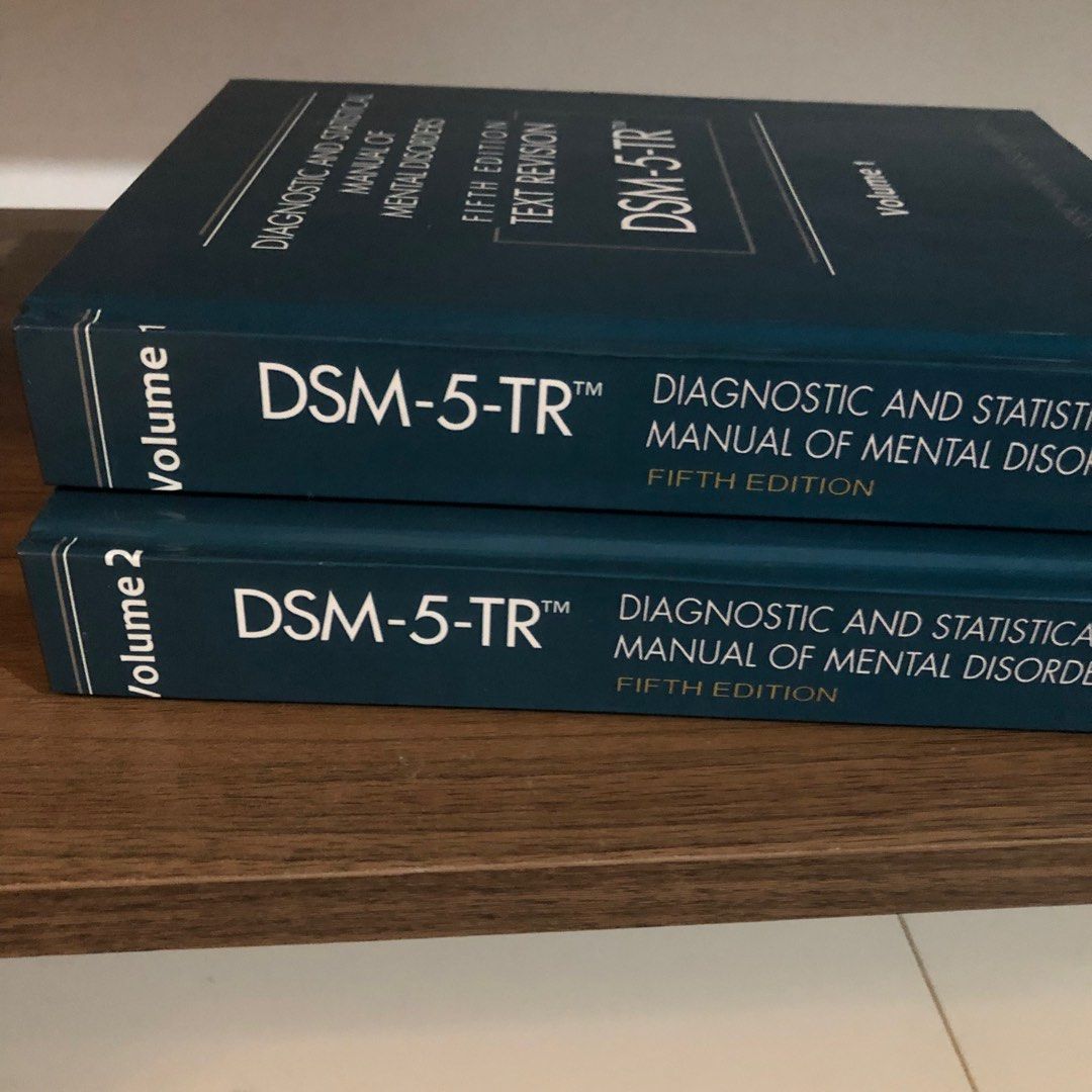 DSM5 -TR 5th edition, Hobbies & Toys, Books & Magazines, Textbooks on ...