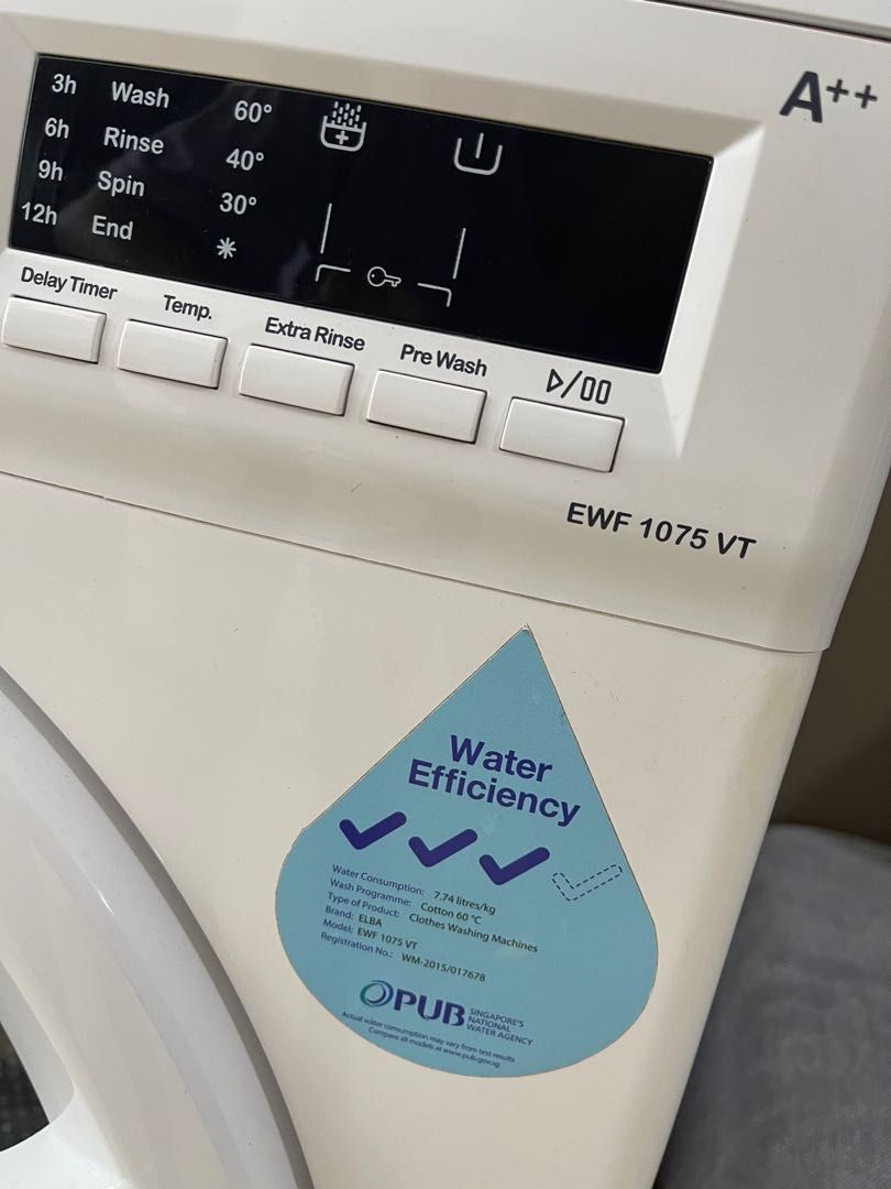 Elba washing machine and Kuche dryer, TV & Home Appliances, Washing ...