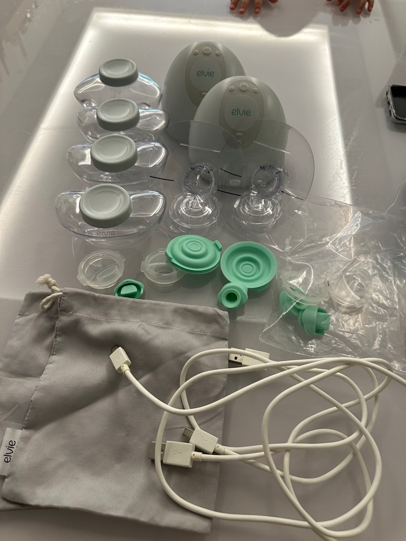 Elvie double breast pump, Babies & Kids, Nursing & Feeding ...
