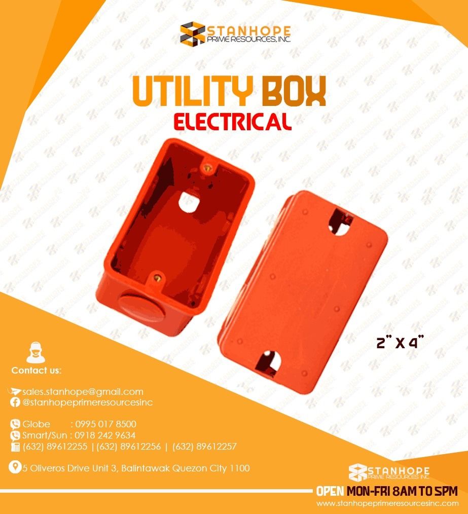 EMT Connector - Utility Box - PVC Square/Junction/Utility Box ...