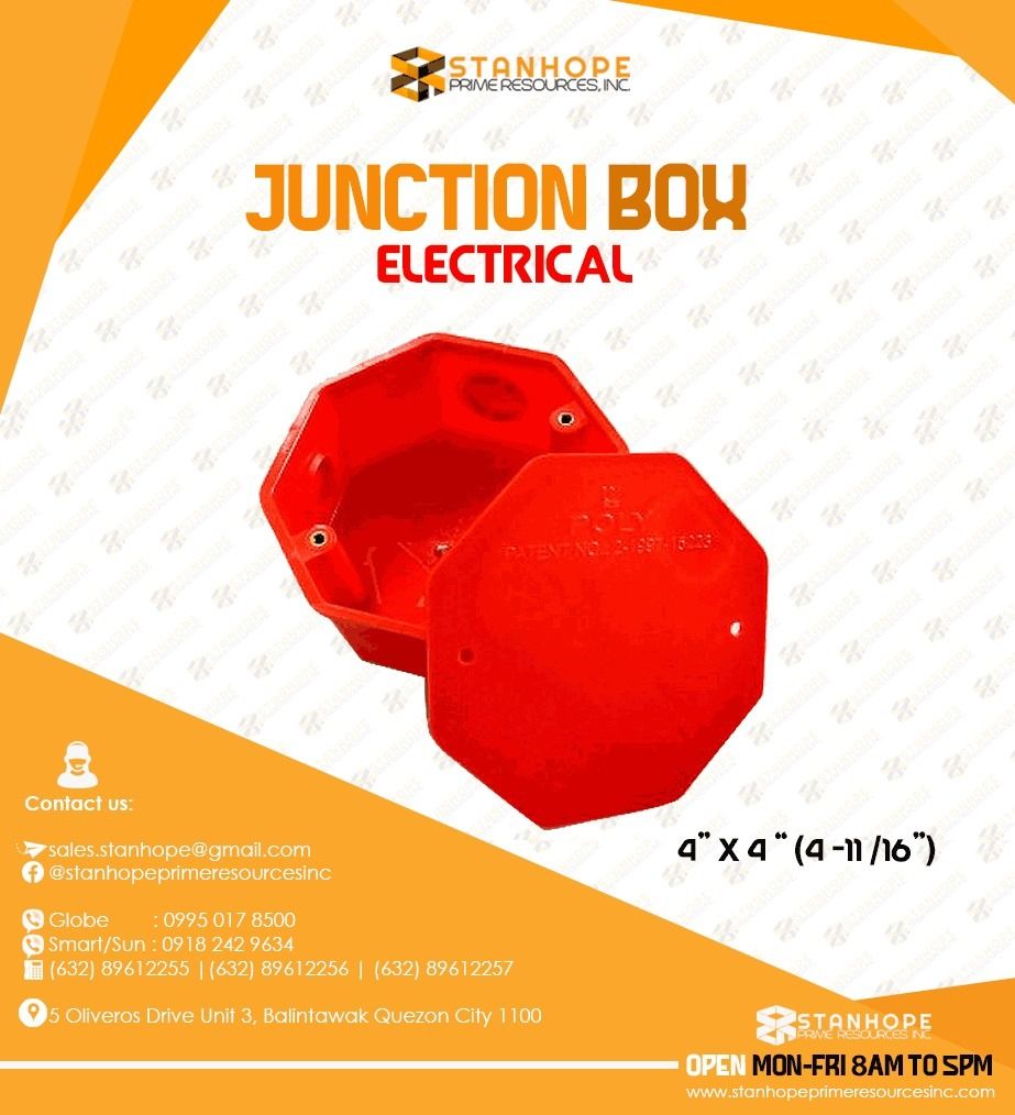 EMT Connector - Utility Box - PVC Square/Junction/Utility Box ...