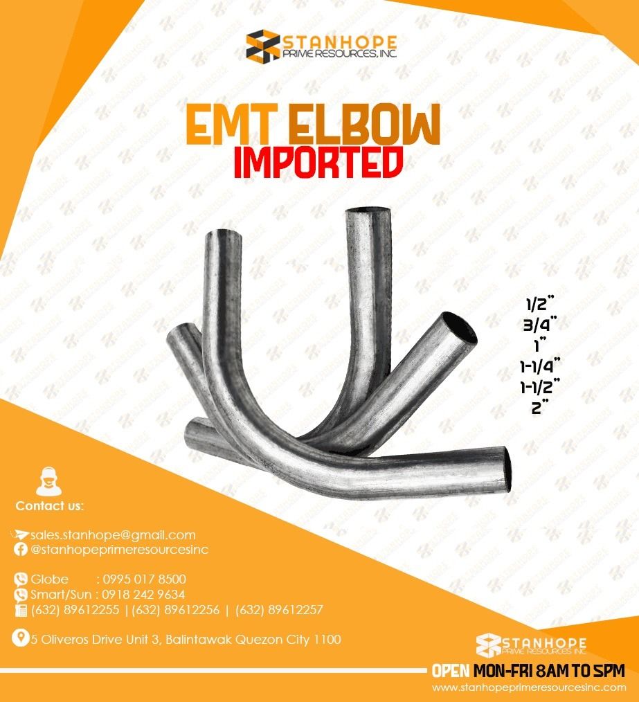 EMT/IMC Coupling/Elbow - Liquid Tight Straight/Angle - Conduit Hanger ...