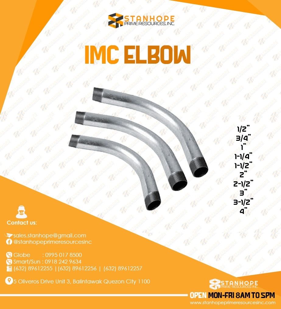 EMT/IMC Coupling/Elbow - Liquid Tight Straight/Angle - Conduit Hanger ...