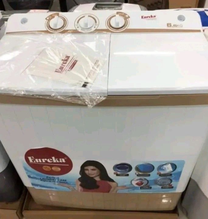 Eureka twin tub Washing Machine (6.5kg), TV & Home Appliances, Washing ...