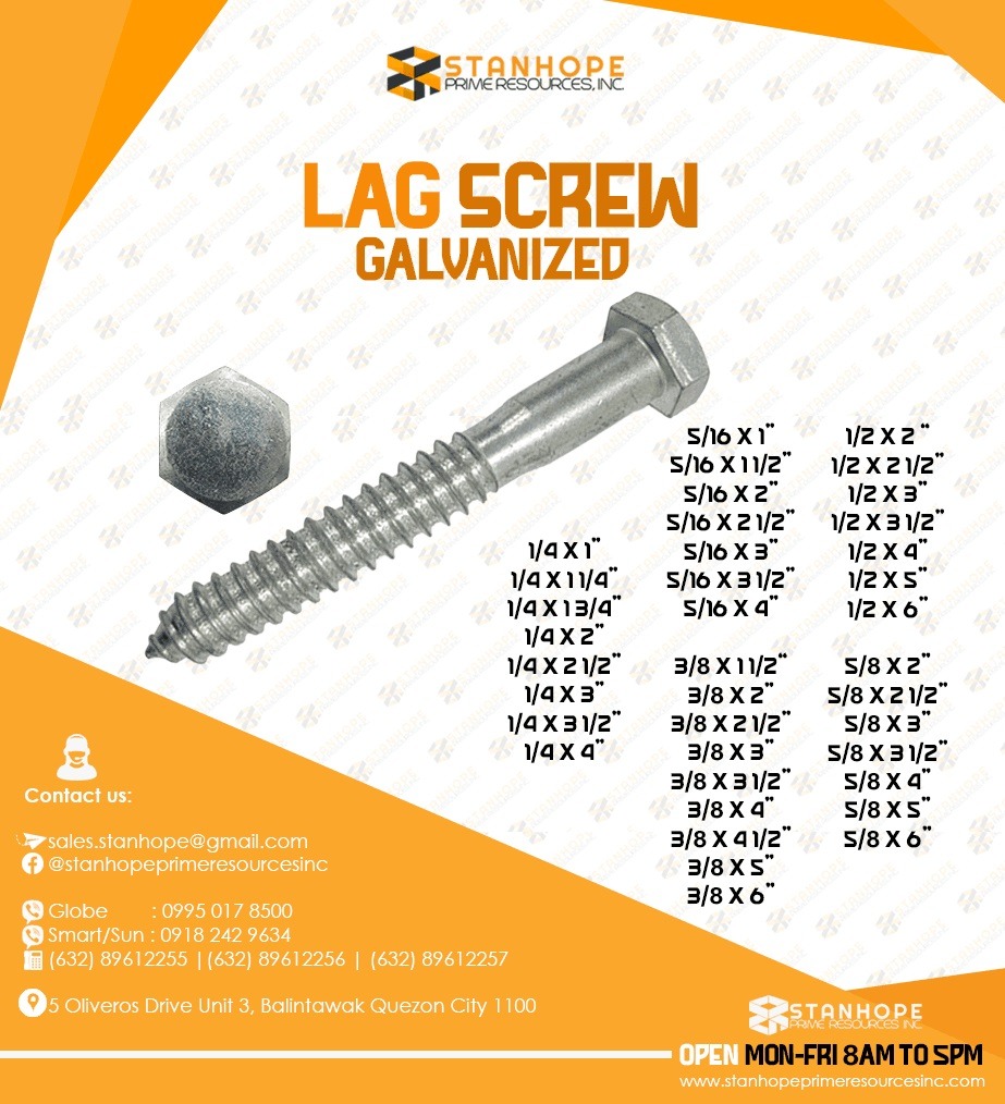 Expansion Bolt (Lag Screw)/ Expansion Shield, Commercial & Industrial ...