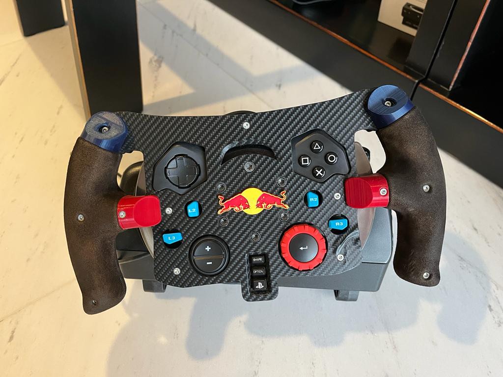 F1 Modded Logitech G29 Wheel PS4/PC Compatible, Video Gaming, Gaming ...