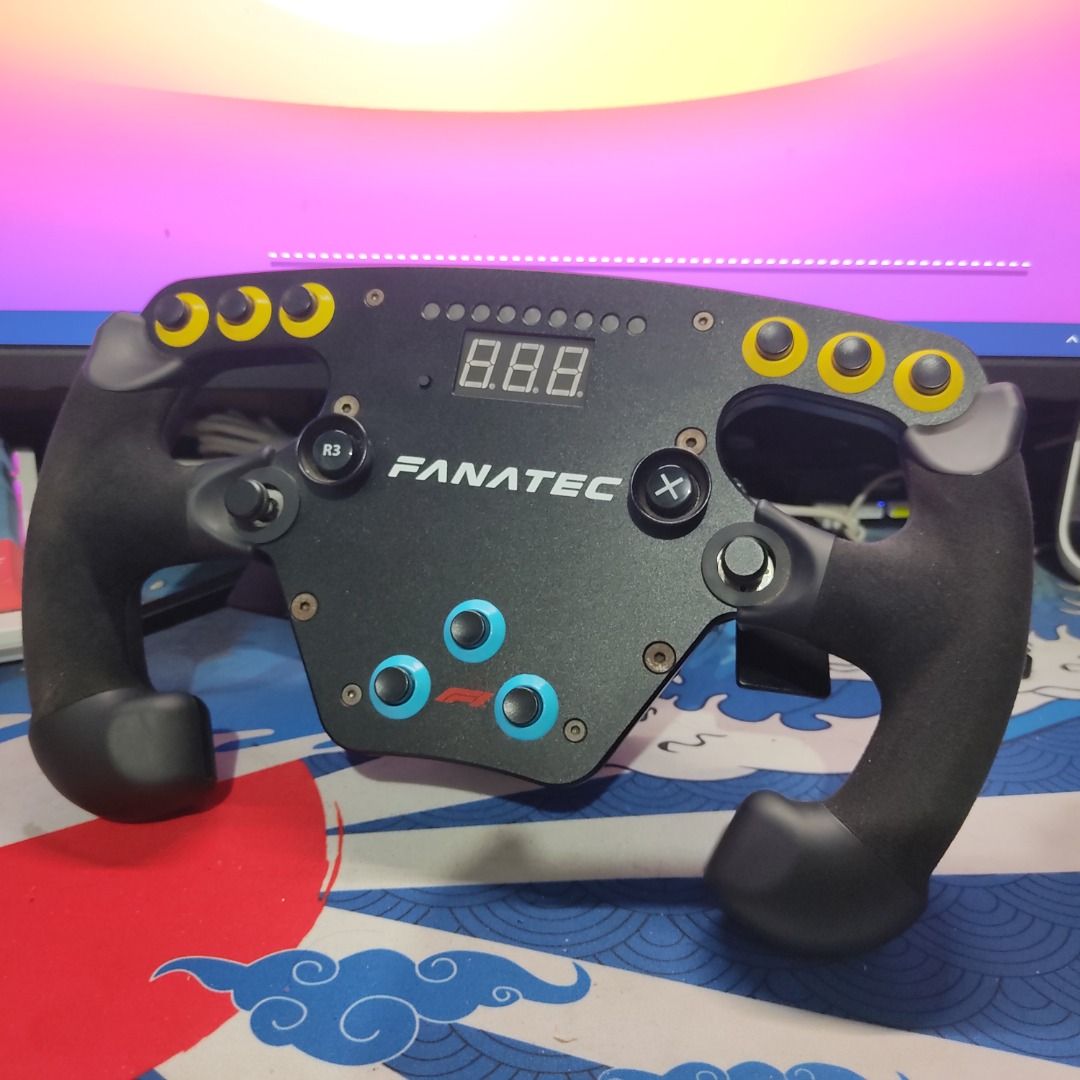 Fanatec CSL Elite (F1) Wheel + Base + Pedal + Stand (PC/PS4/PS5 ...
