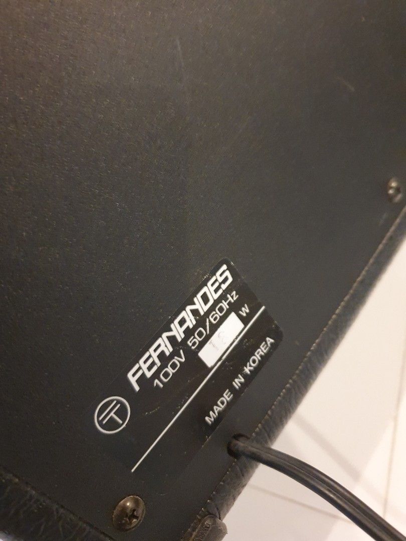 Fernandes guitar amplifier, Audio, Other Audio Equipment on Carousell