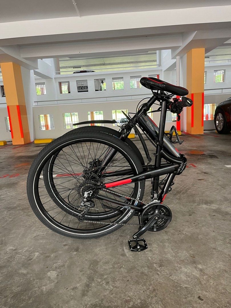 Foldable bicycle Tern Joe P27 Folding Bike, Sports Equipment, Bicycles & Parts, Bicycles on ...