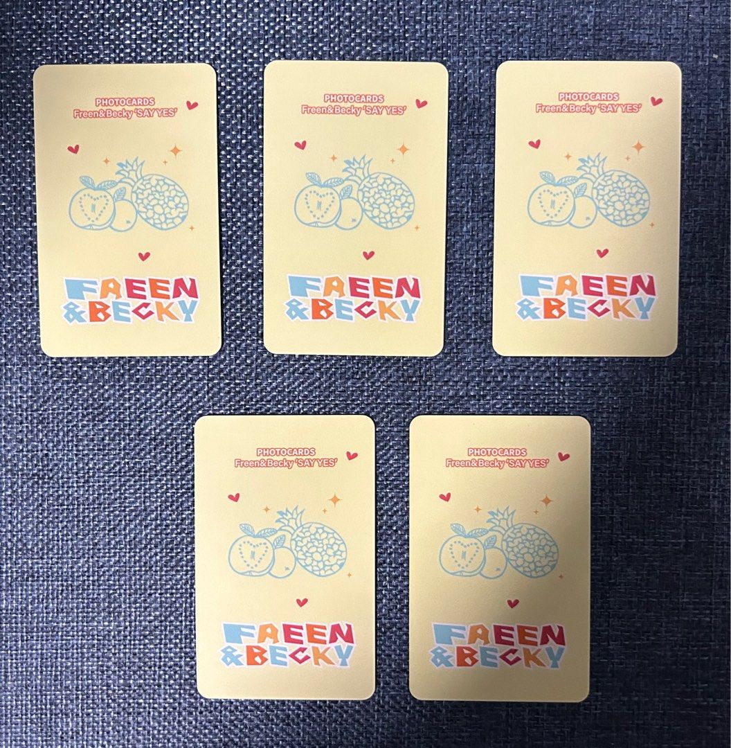 Freenbecky SayYes Cards, Hobbies & Toys, Memorabilia & Collectibles ...