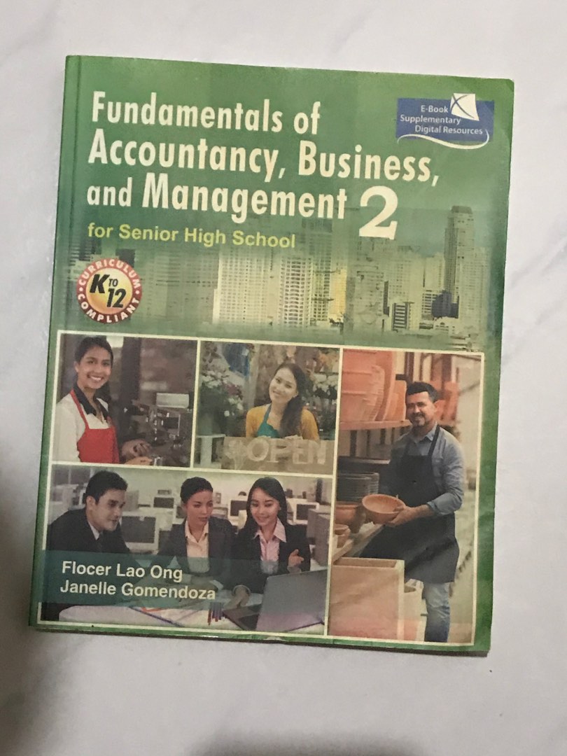 Fundamentals of Accountancy, Business, and Management 2 - Flocer Lao ...