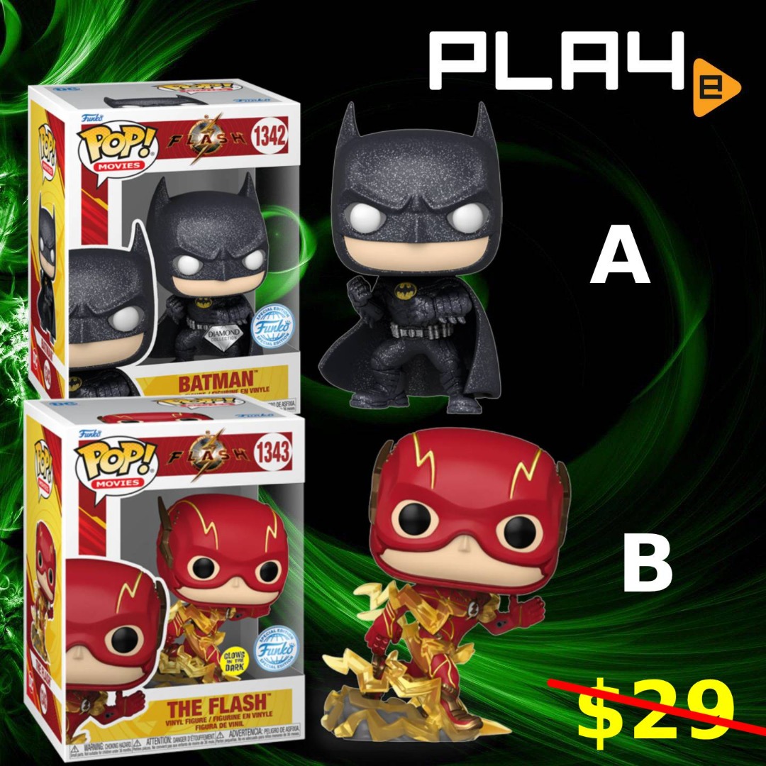 Funko POP! The Flash Batman Brand New, Hobbies & Toys, Toys & Games on ...