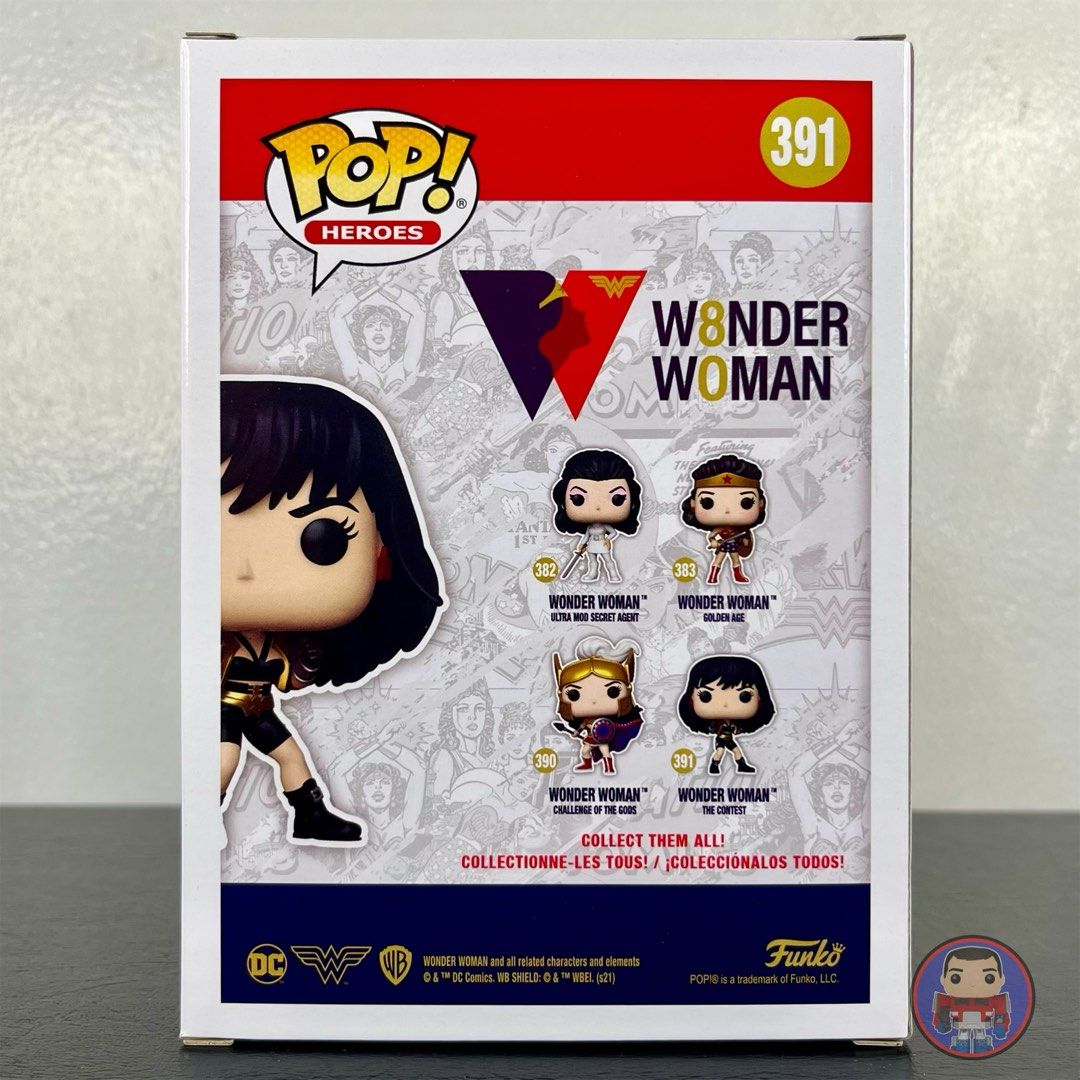 Funko Pop Wonder Woman 80th Anniversary - Wonder Woman (The Contest) on ...