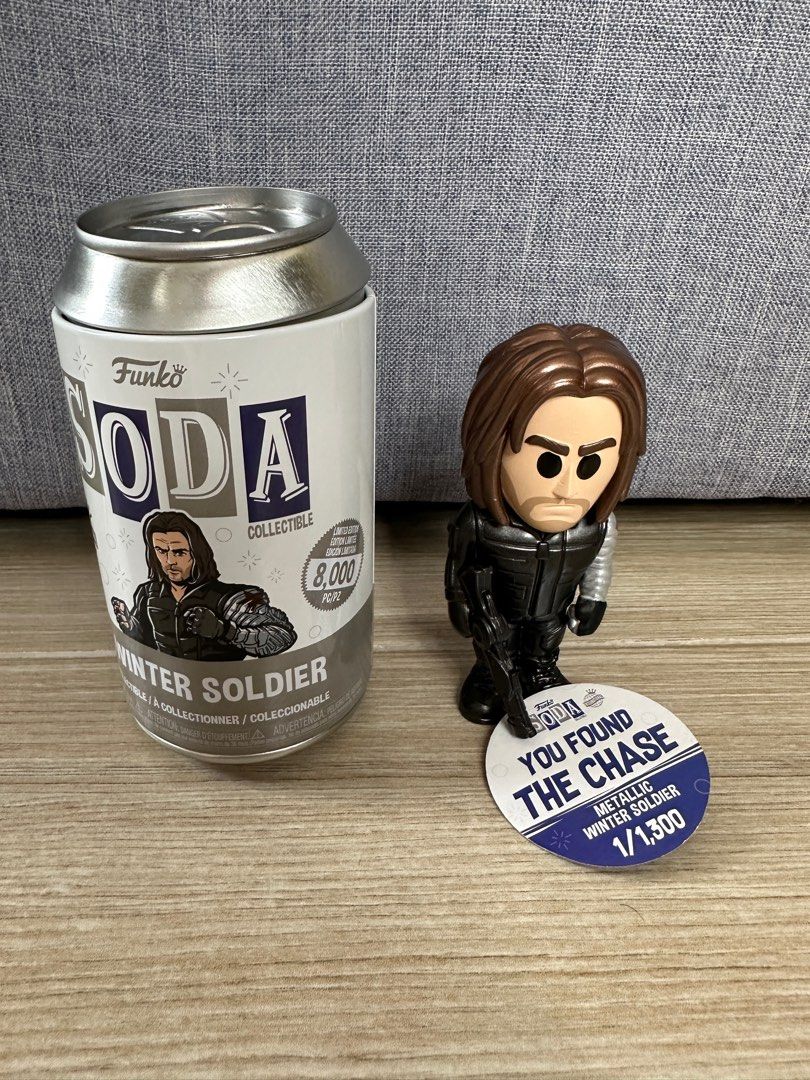 Funko Soda Chase Pops - Winter Soldier, Luther, Green Garloo, Yondu and ...