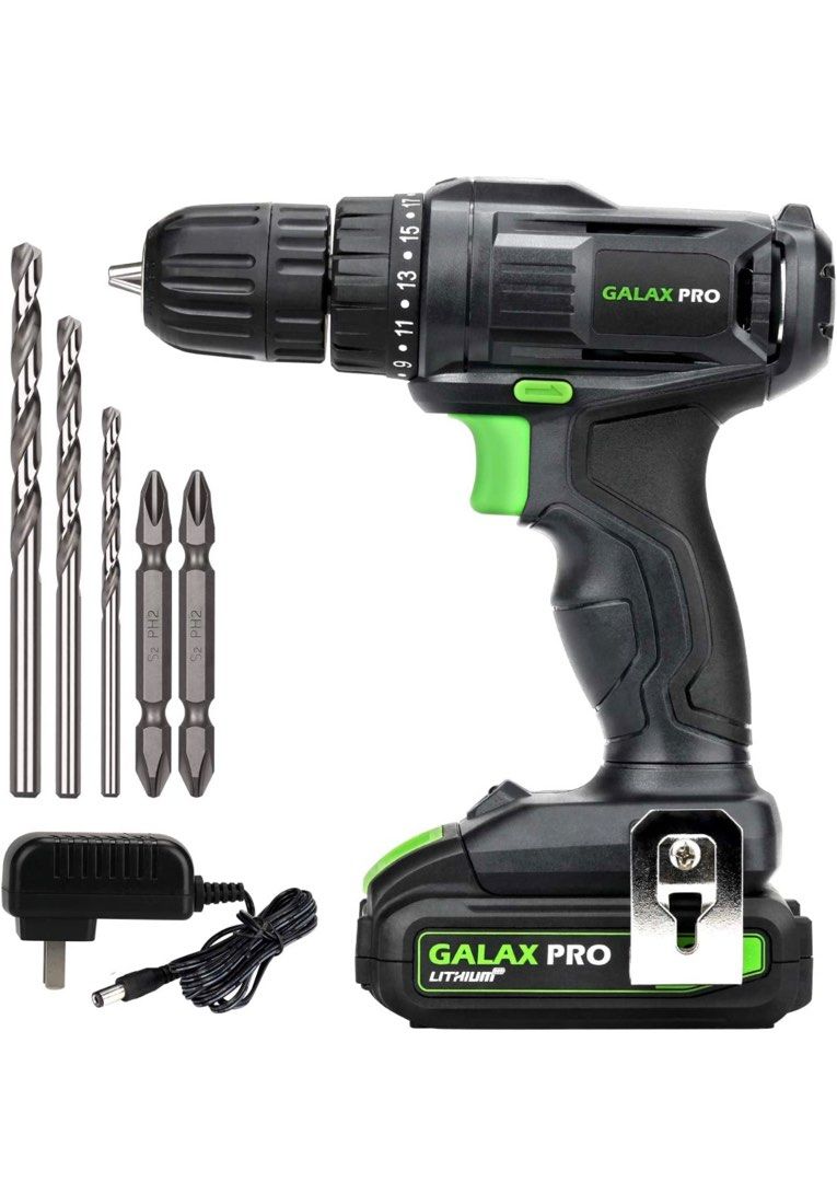 Galax Pro Cordless Drill, Furniture & Home Living, Home Improvement & Organisation, Home ...