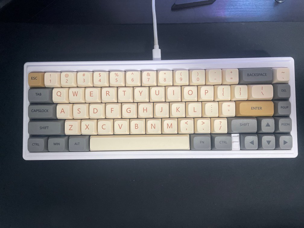GAS67 custom build keyboard, Computers & Tech, Parts & Accessories ...